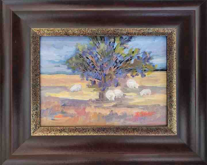 Spring Sheep – Curiosity Art & Framing