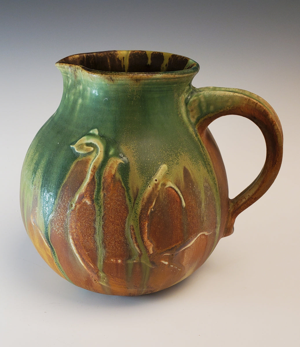 "Autumn" Large Round Pitcher – Curiosity Art & Framing